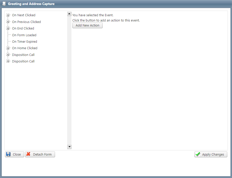 Manage Script: Forms